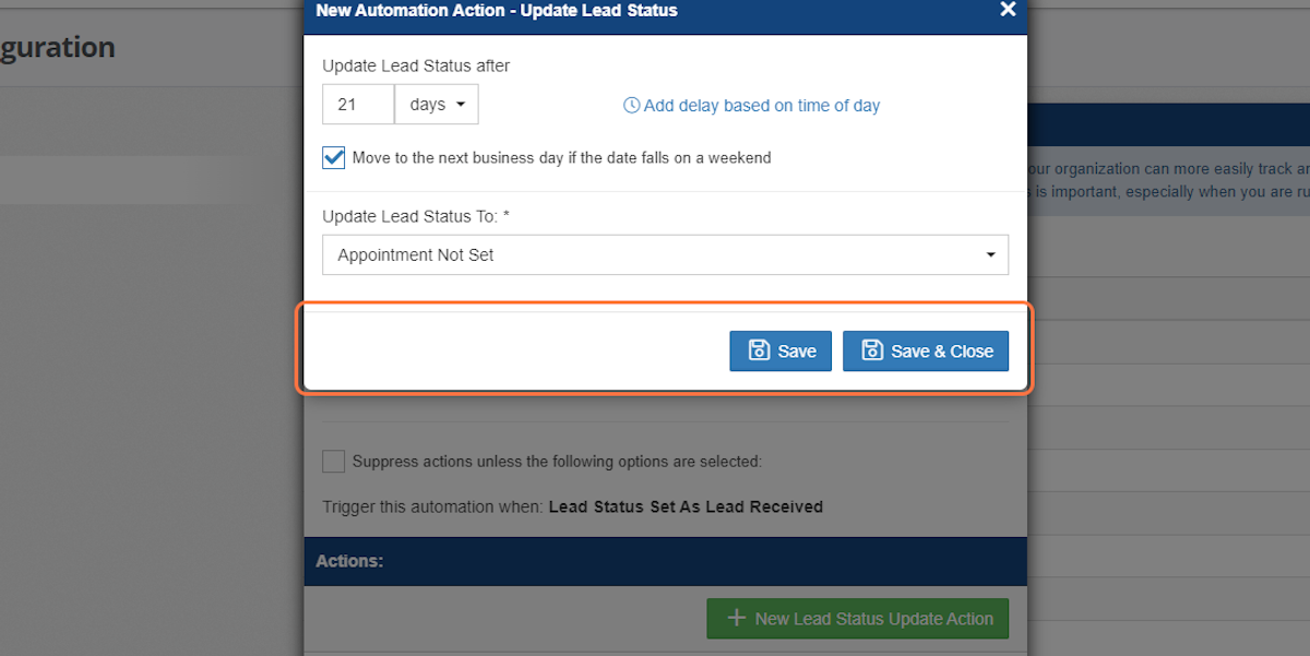 Lead & Project Status Automation